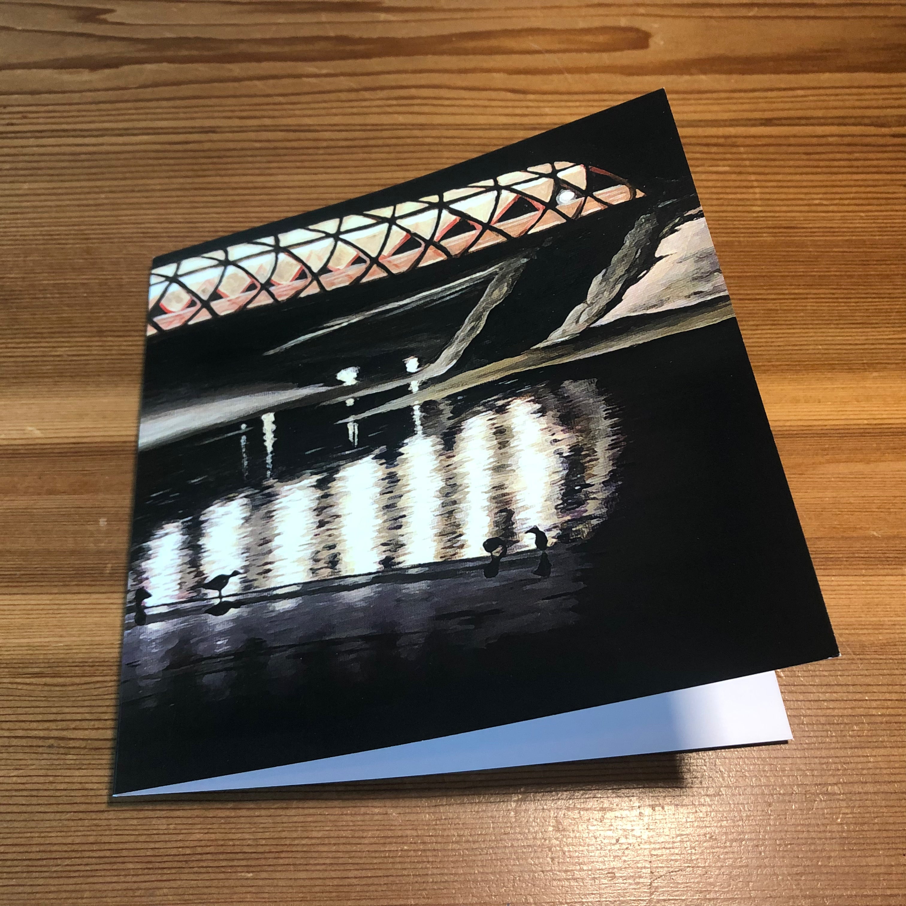 "Nightswimming" Greeting Card – Athena Cooper